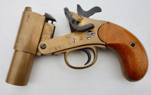 IMCS Militaria | British WW1/WW2 Schermuly’s Flare Gun