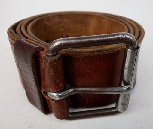 IMCS Militaria | Soviet WW2 Leather Combat Belt