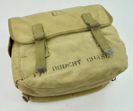 IMCS Militaria | US WW2 named Musette Bag