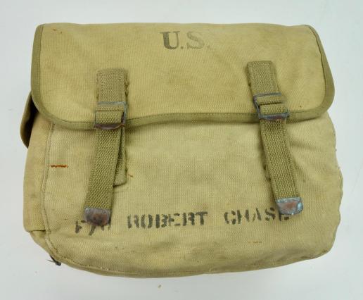 IMCS Militaria | US WW2 named Musette Bag