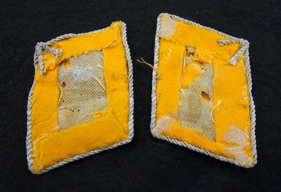 IMCS Militaria Luftwaffe Officers Collar Tabs