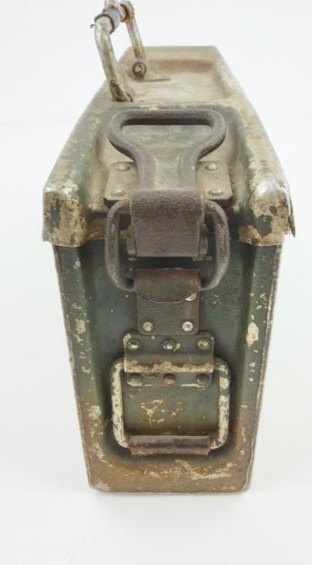 IMCS Militaria | MG34/42 camo Ammo Box with combat damage