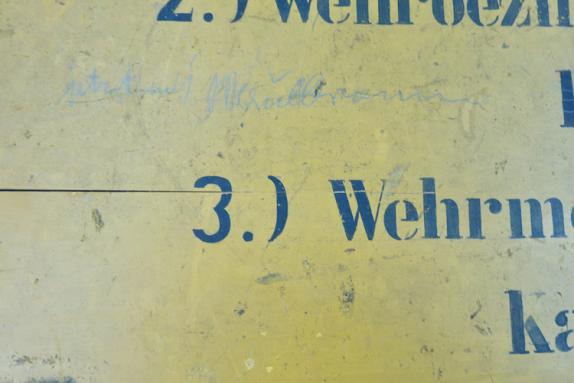 IMCS Militaria | Wehrmacht wooden Sign