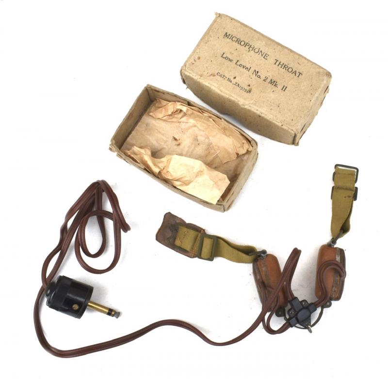 IMCS Militaria | British WW2 Throat Microphone
