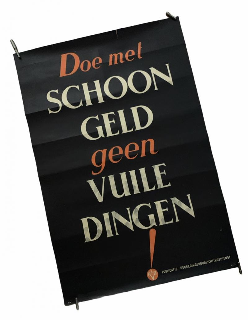 IMCS Militaria Dutch Wartime Poster imcs-militaria-dutch-wartime-poster