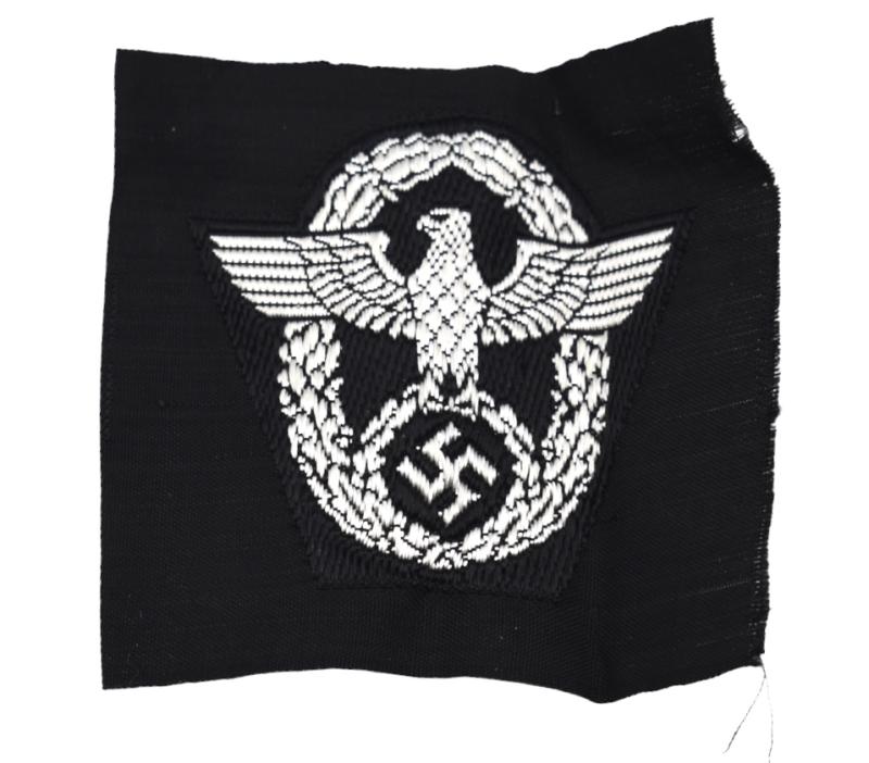 IMCS Militaria Polizei Cloth Cap Insignia IMCS Militaria Polizei Cloth Cap Insignia