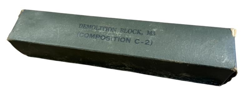 IMCS Militaria | US WW2 TNT Packaging (Demolition Block M3)