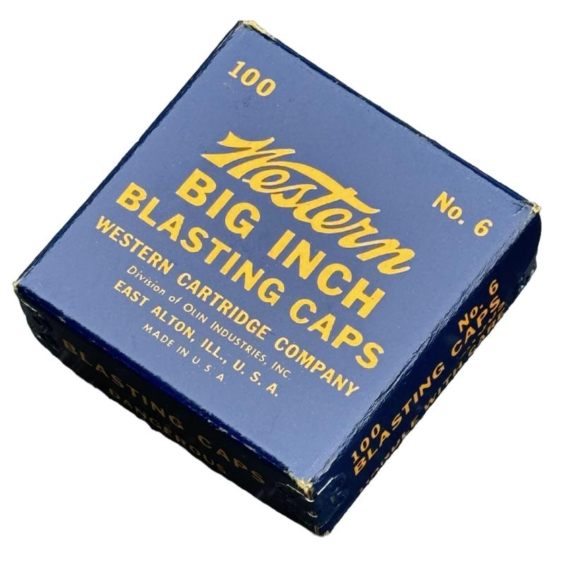 IMCS Militaria | US WW2 era civil Blasting Caps Clipboard Box