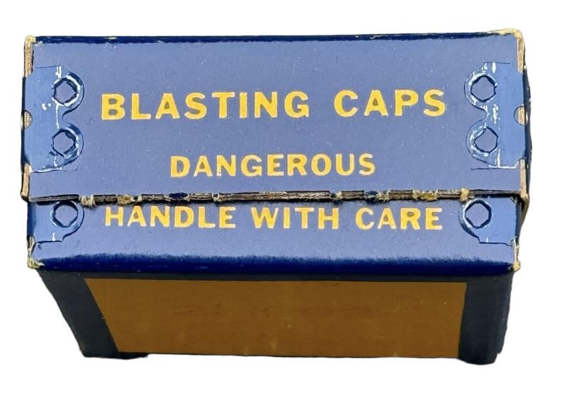 IMCS Militaria | US WW2 era civil Blasting Caps Clipboard Box