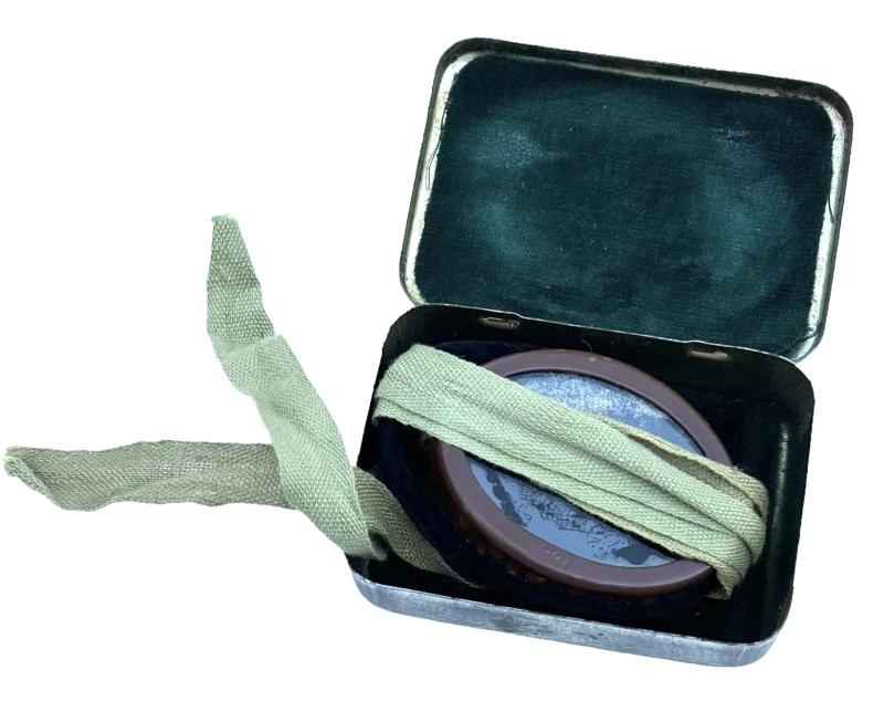 IMCS Militaria | British WW2 Dust Goggles in metal case